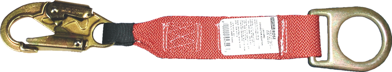 D-Ring Extender - Snap Hook - MSA