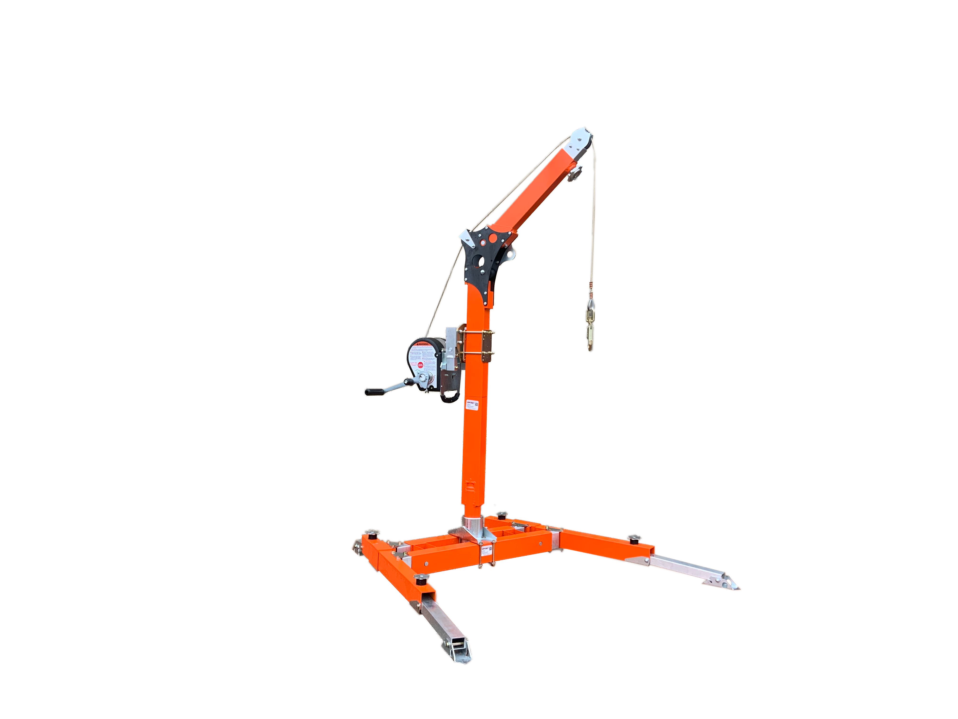 Pro-3 Series Davit - 98" Height - Hoist System - Tuff Built ...