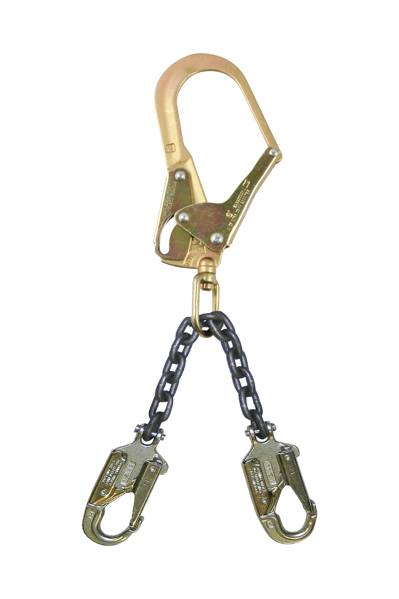 19" Premium Rebar Positioning Assembly with Chain and Steel Swivel Reb ...