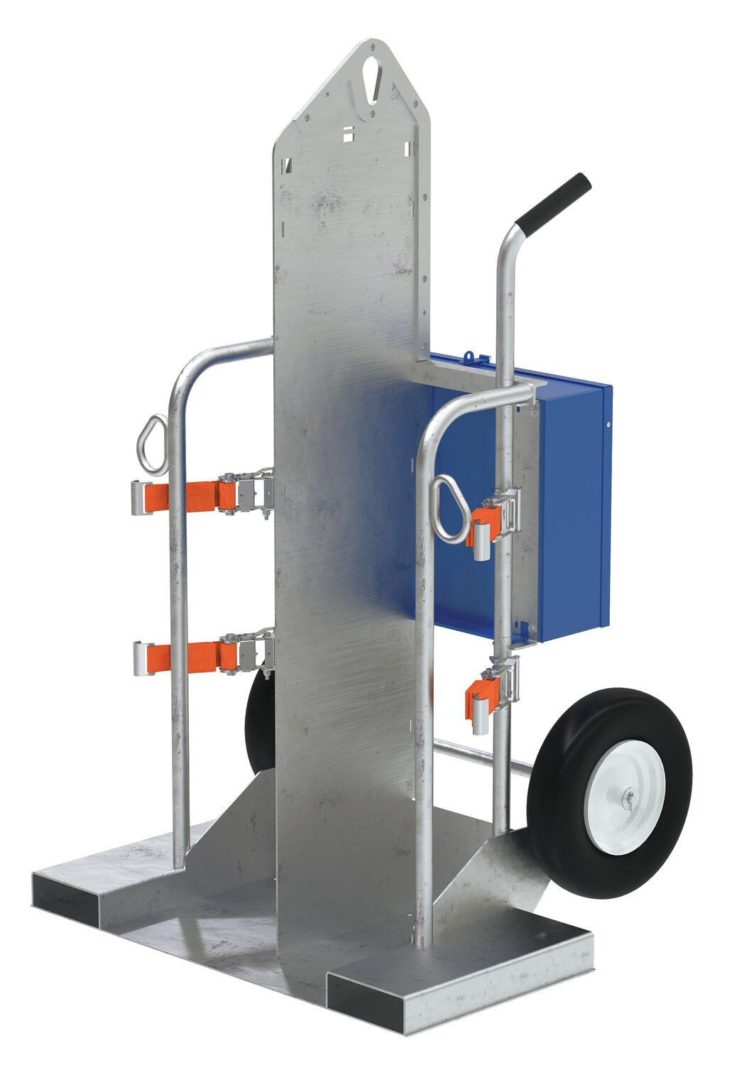 Galvanized Steel Welding Cylinder Torch Cart – 500 lb Capacity – CYL-2 ...
