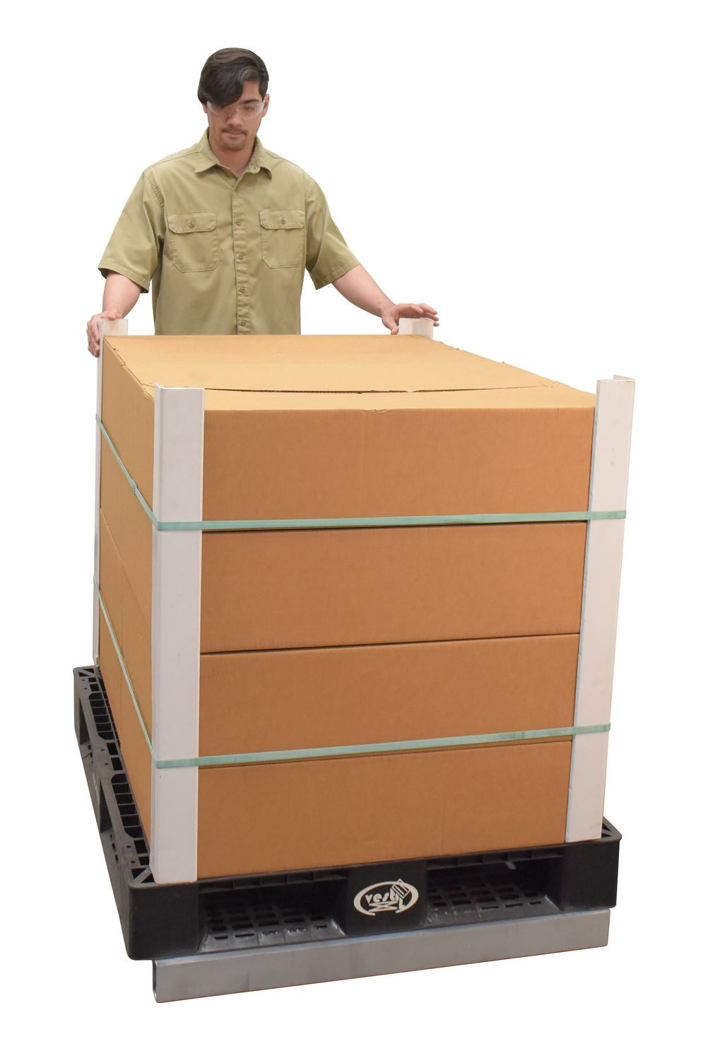6000 Lb. Aluminum Pallet Dolly with Tilt – DOL-3642-8T – Vestil ...