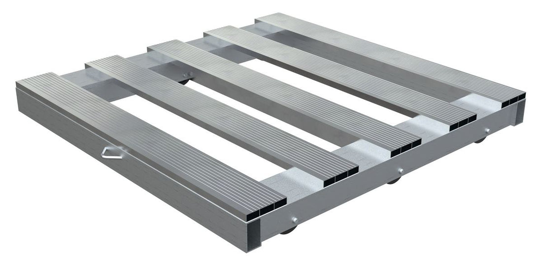 4000 Lb. Aluminum Pallet Dolly with Pallet Top and Tilt – DOL-PT-4848 ...