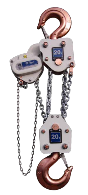 2 ton Hand Chain Hoist - Spark Resistant - Subsea Series - Tiger Lifti ...