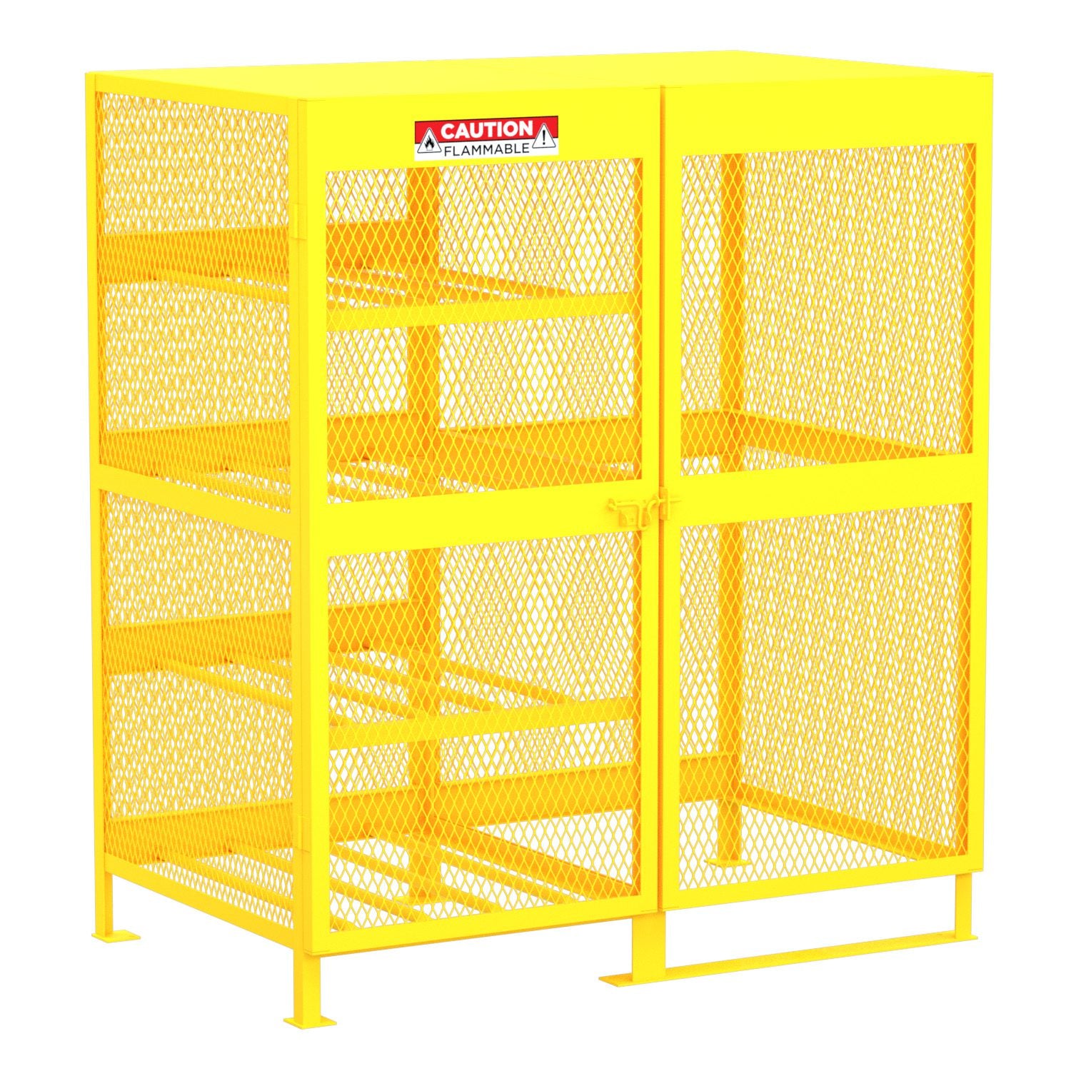 Gas Cylinder Storage Cabinet - Combo - Ultra Heavy Duty - Valley Craft ...