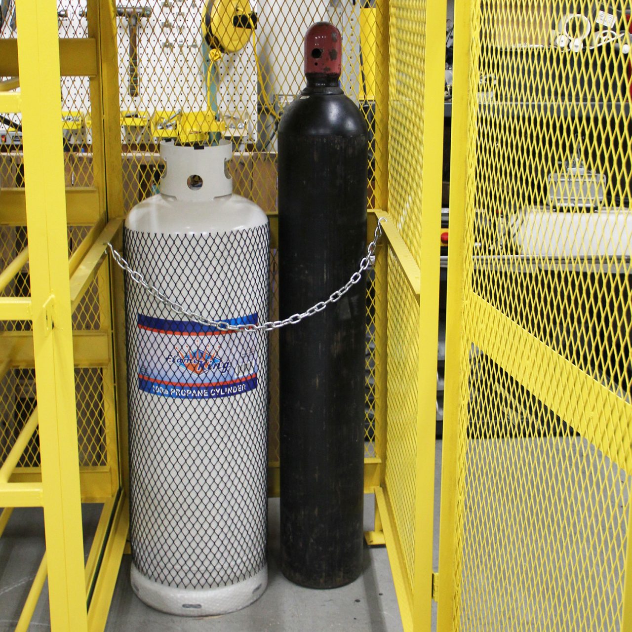 Gas Cylinder Storage Cabinet - Vertical - Ultra Heavy Duty - Valley Cr ...