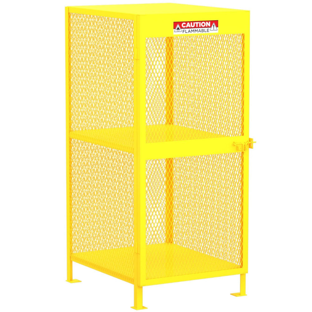 Gas Cylinder Storage Cabinet - Shelf - Ultra Heavy Duty - Valley Craft ...