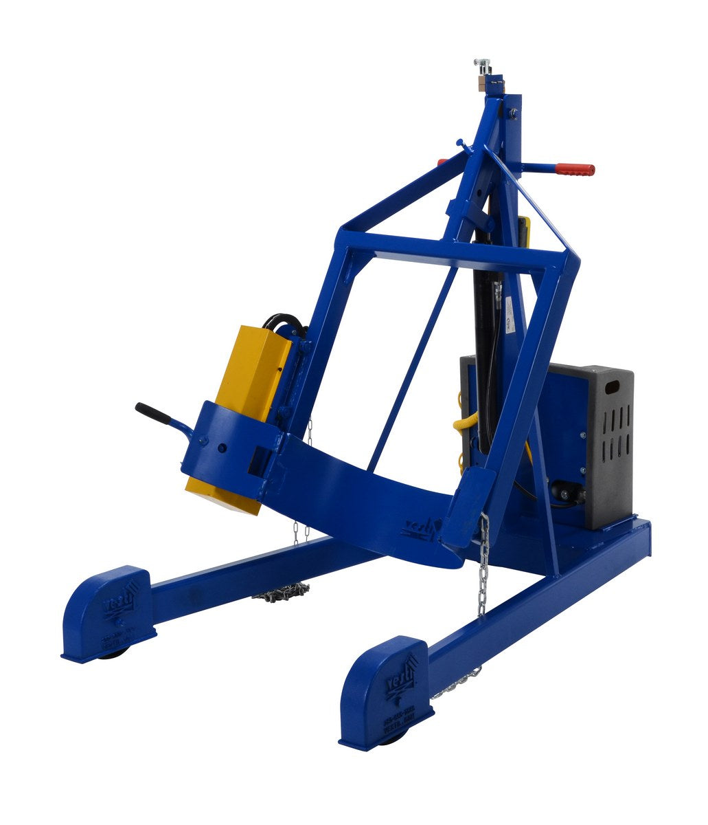 Steel Portable DC Powered Hydraulic Drum Carrier, Rotator & Boom – 80 ...