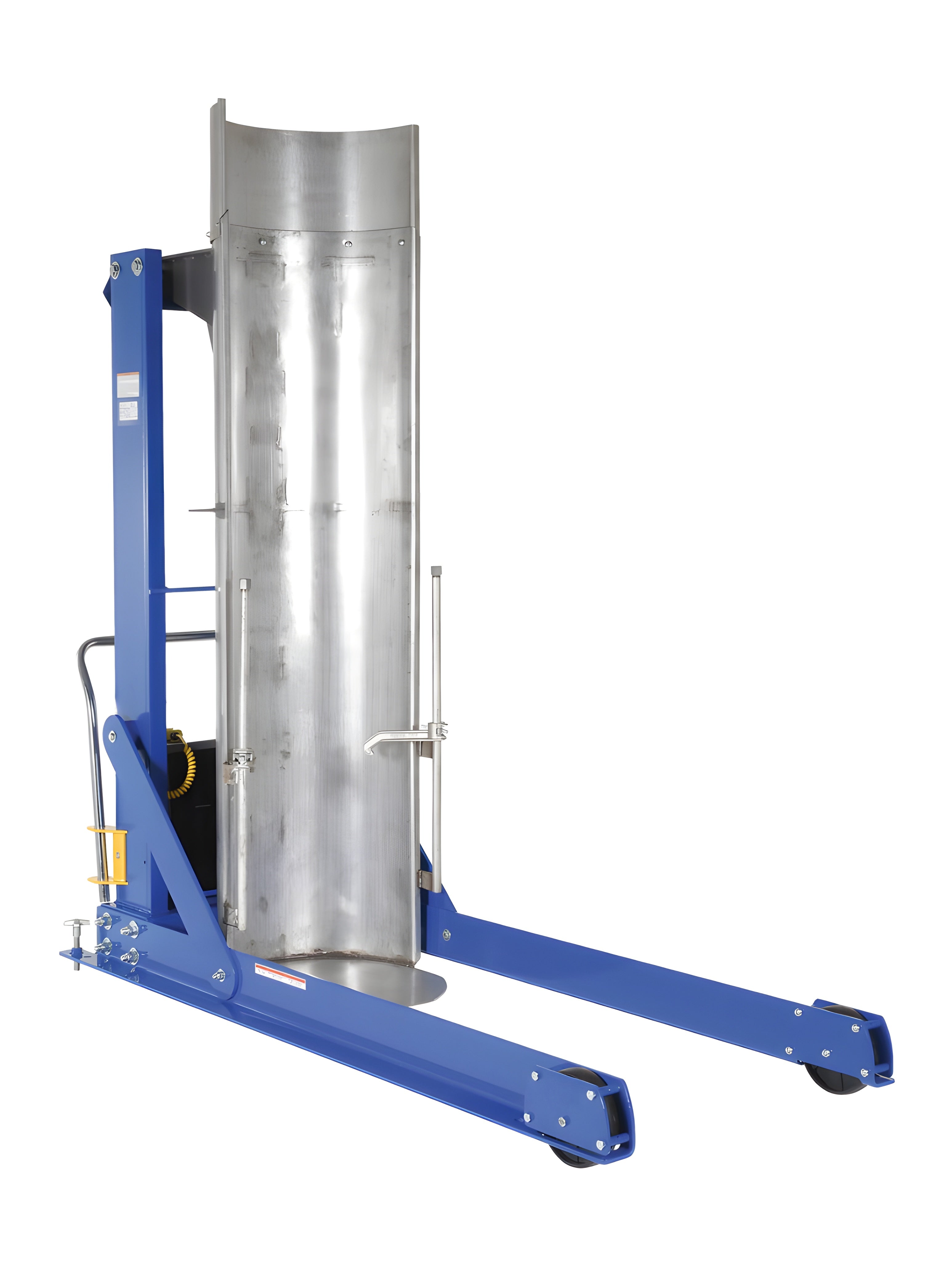 Stainless Steel Portable Hydraulic Drum Dumper – 60 In. Dump Height ...