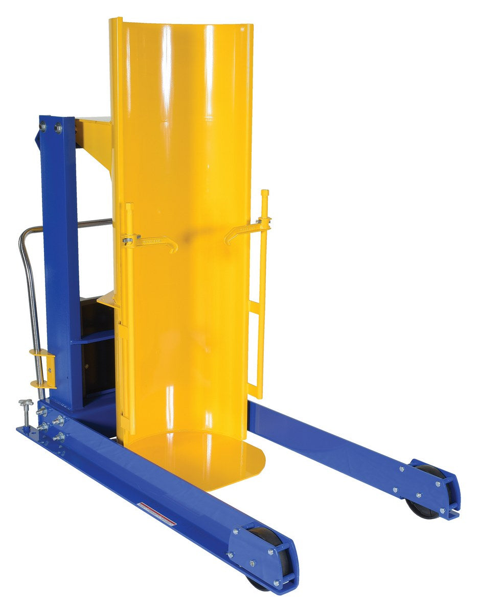Steel Portable Hydraulic Drum Dumper – 72 In. Dump Height – 750 lb Cap ...
