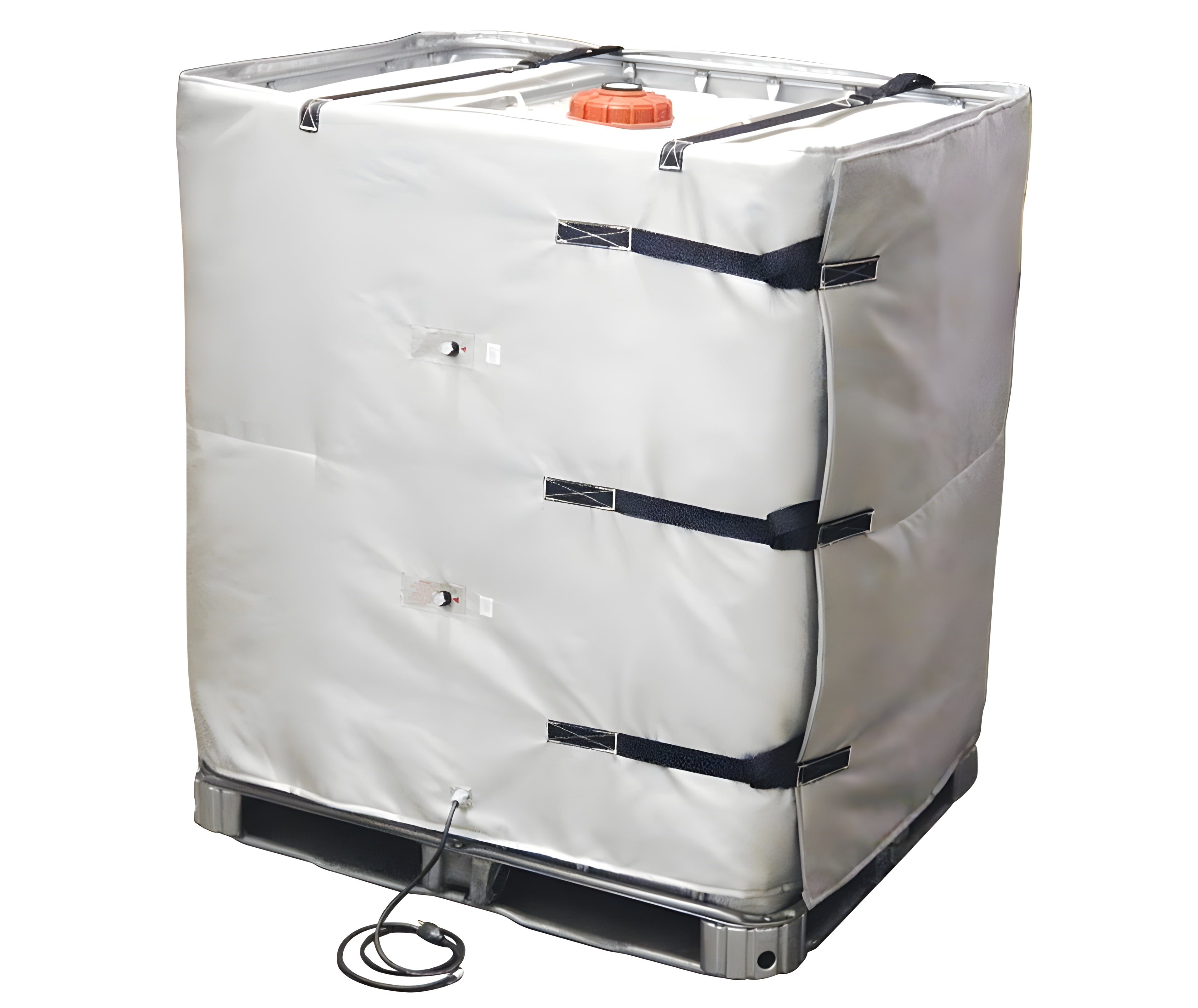 Silicone Impregnated Cloth IBC Heater – 42" Tote Tank – 120V / 1,440W ...