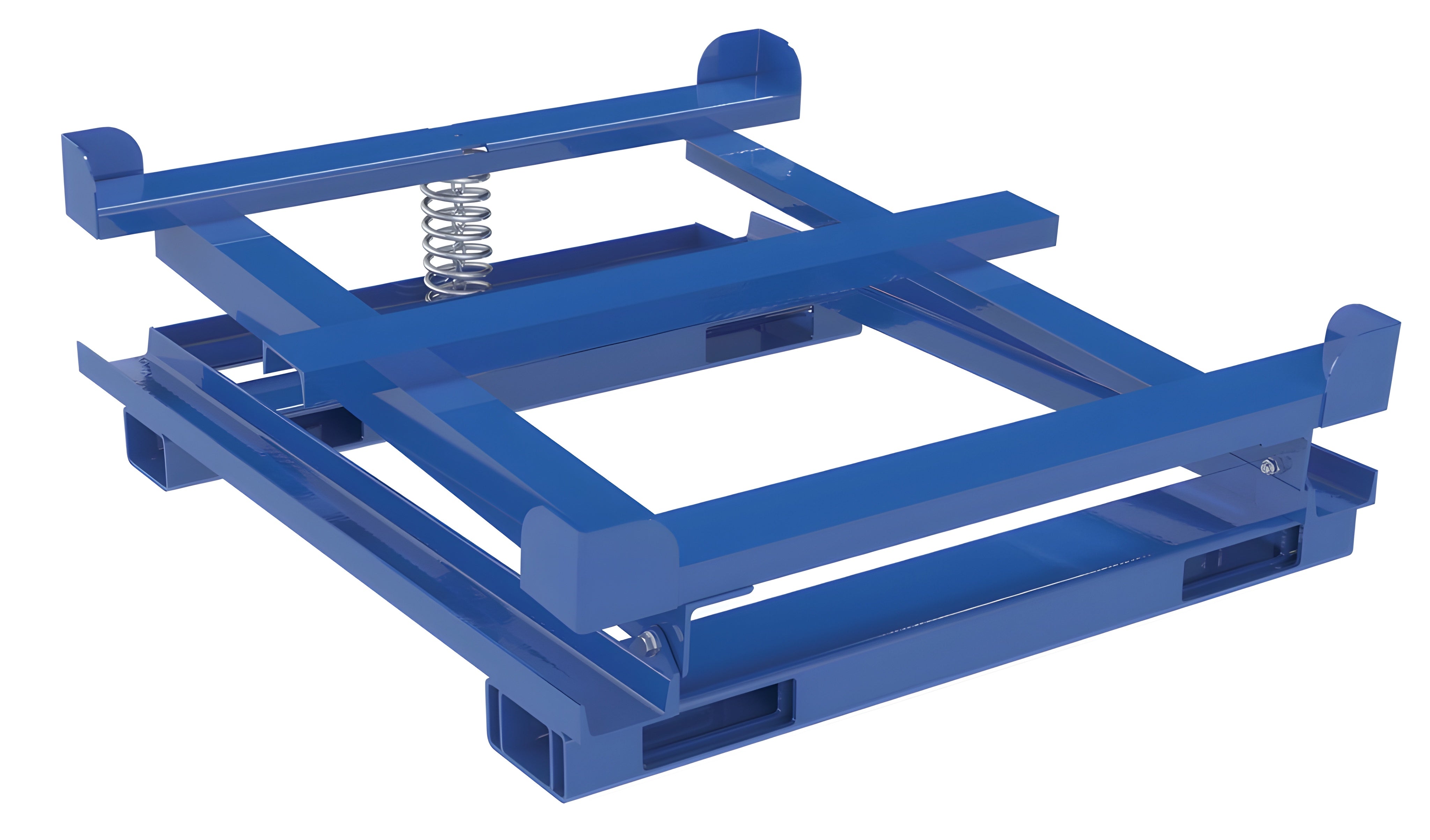 4,400 lb Steel Intermediate Bulk Container Tilt Stand with Fork Pocket ...