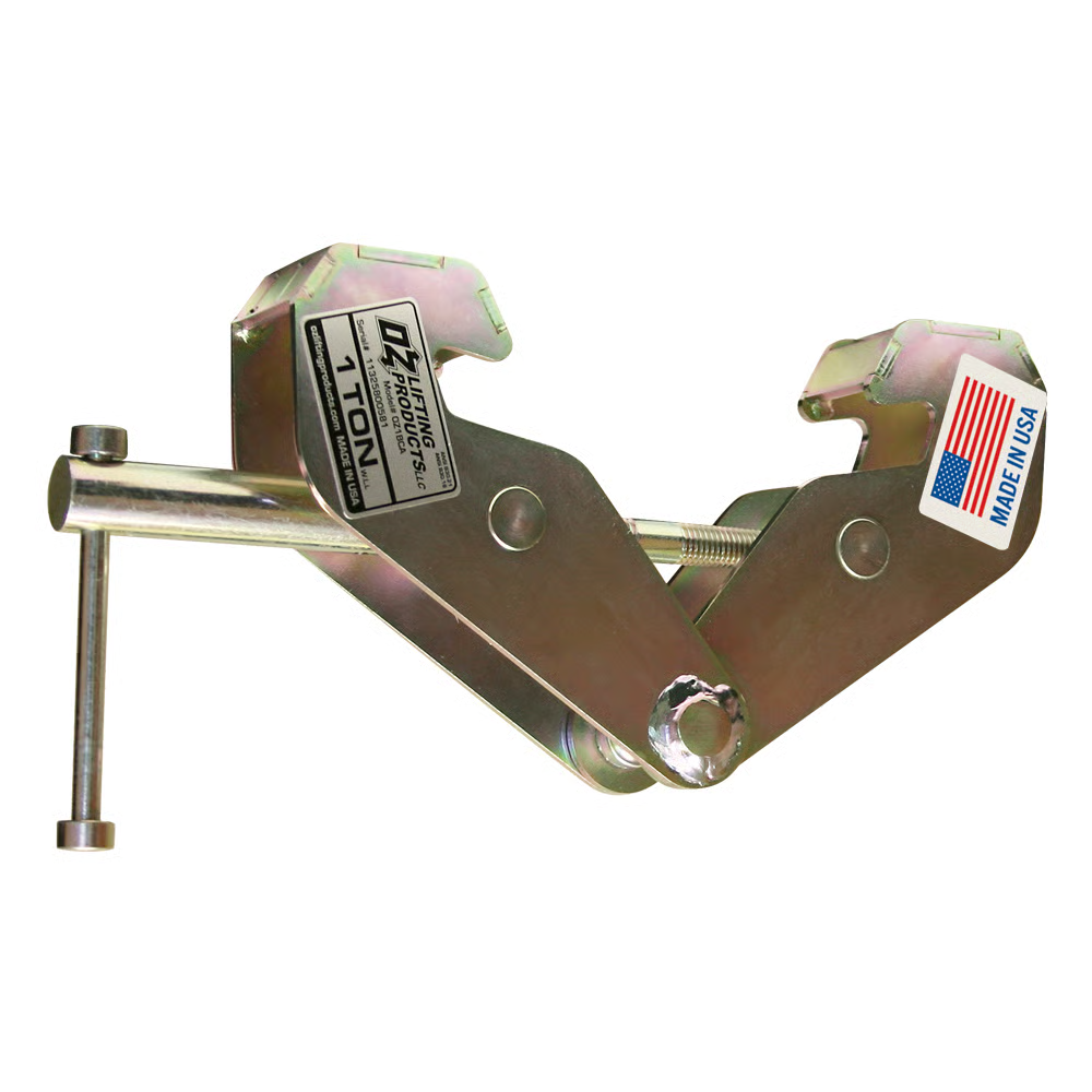 1 ton Beam Clamp - USA Made - OZ Lifting – Industrial ProShop
