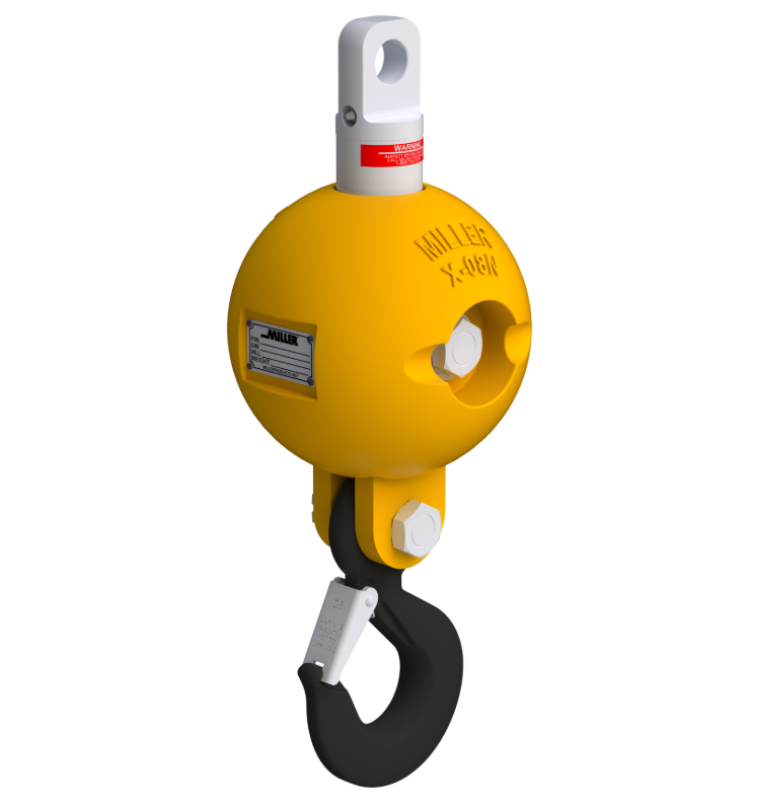 Overhaul Ball Assembly - Eye to Hook - Model HB13F-2N - 35 Ton - Mille ...