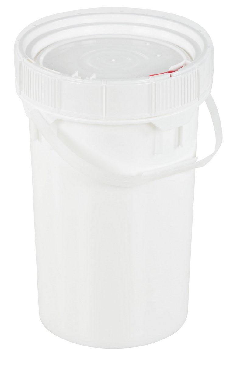 High Density Polyethylene Screw Top Pail with Lid – 6.5 Gallon – PAIL ...