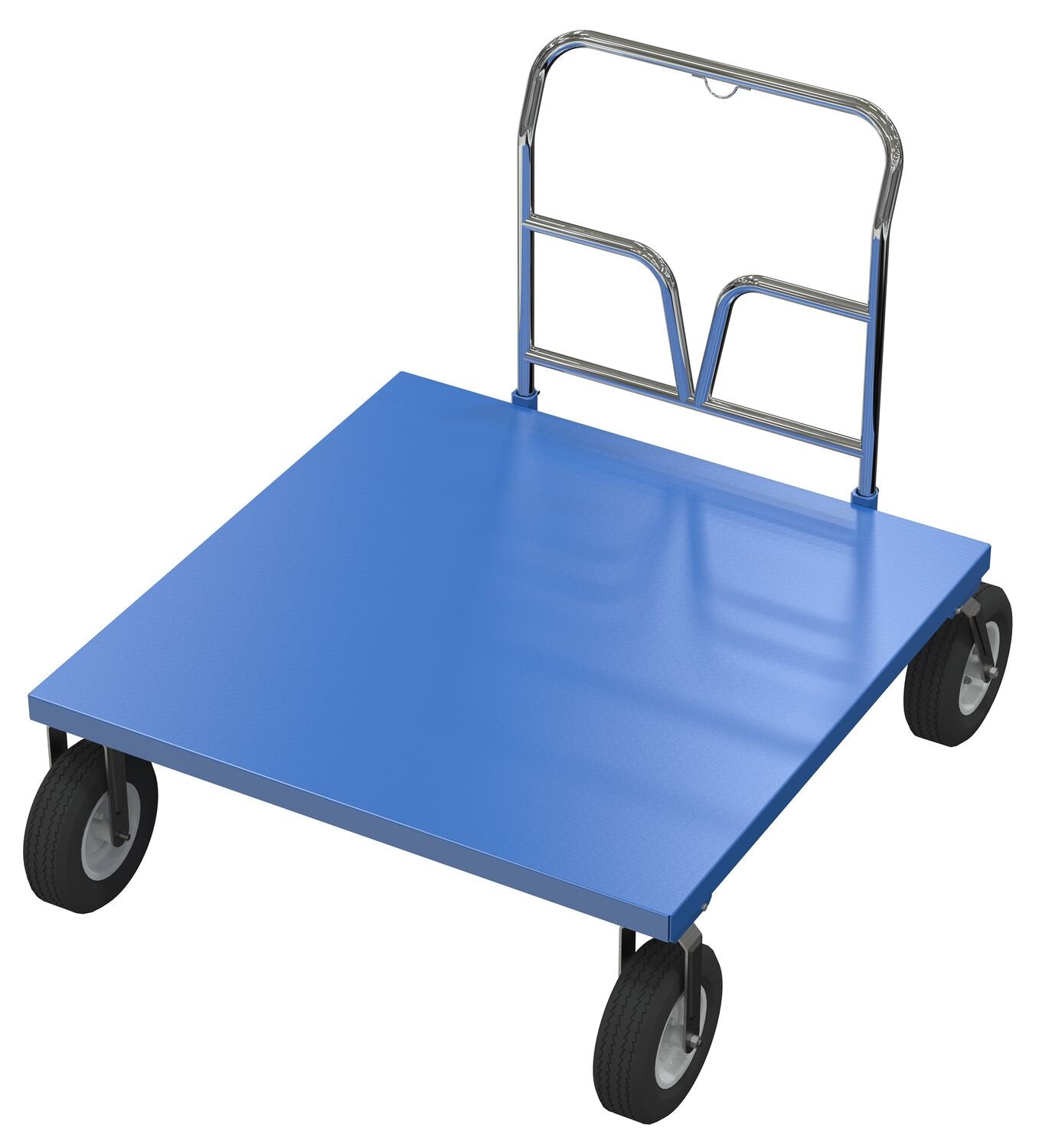 1500 Lb. Steel Pneumatic Tire Platform Cart – PNU-4848 – Vestil ...