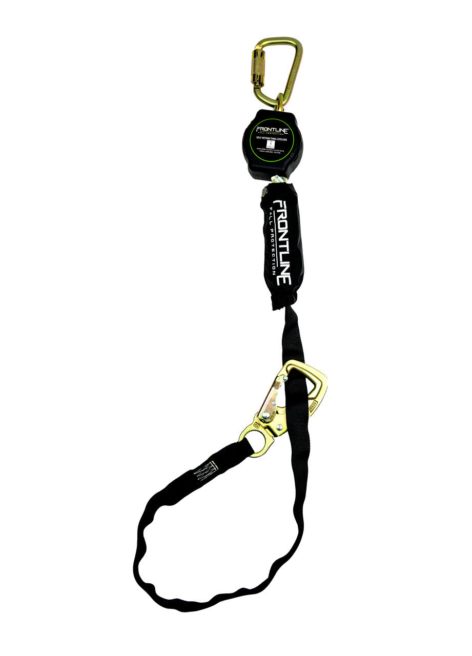 9' Tie-Back Single Leg Web SRL with Tie Back Hook End - RPA091TB - Fro ...