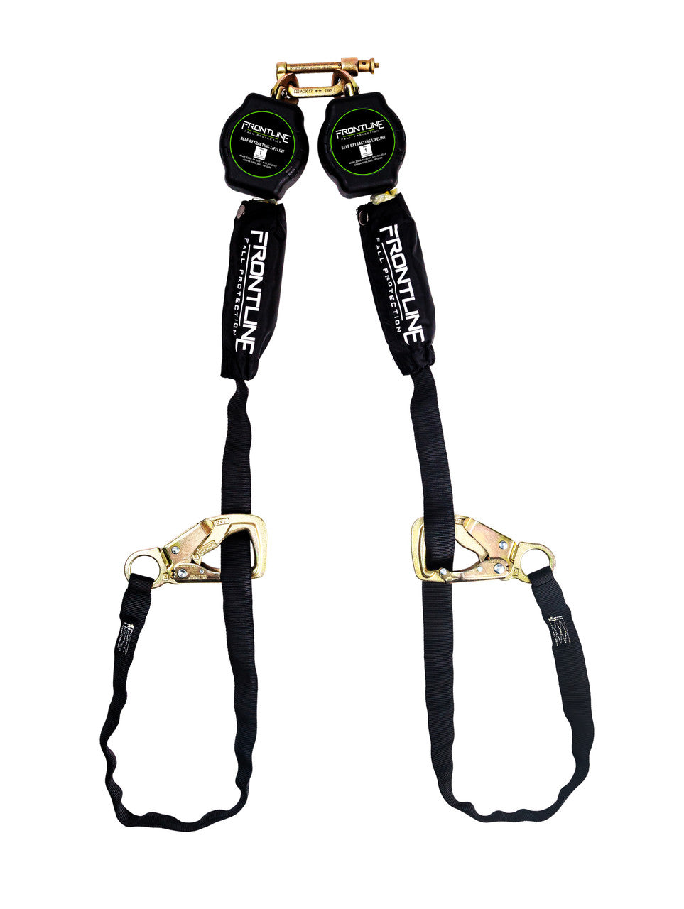 9' Tie-Back Twin Leg Web SRL with Tie Back Hook Ends - RPA092TB - Fron ...