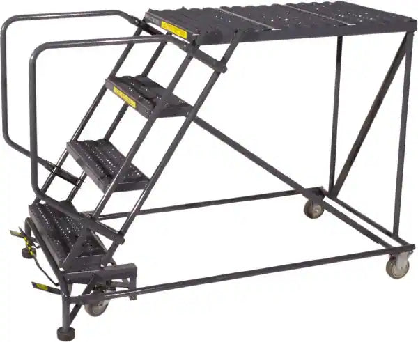 Used Rolling Work Platform Used Tilt N Roll 3 Step Work Platform