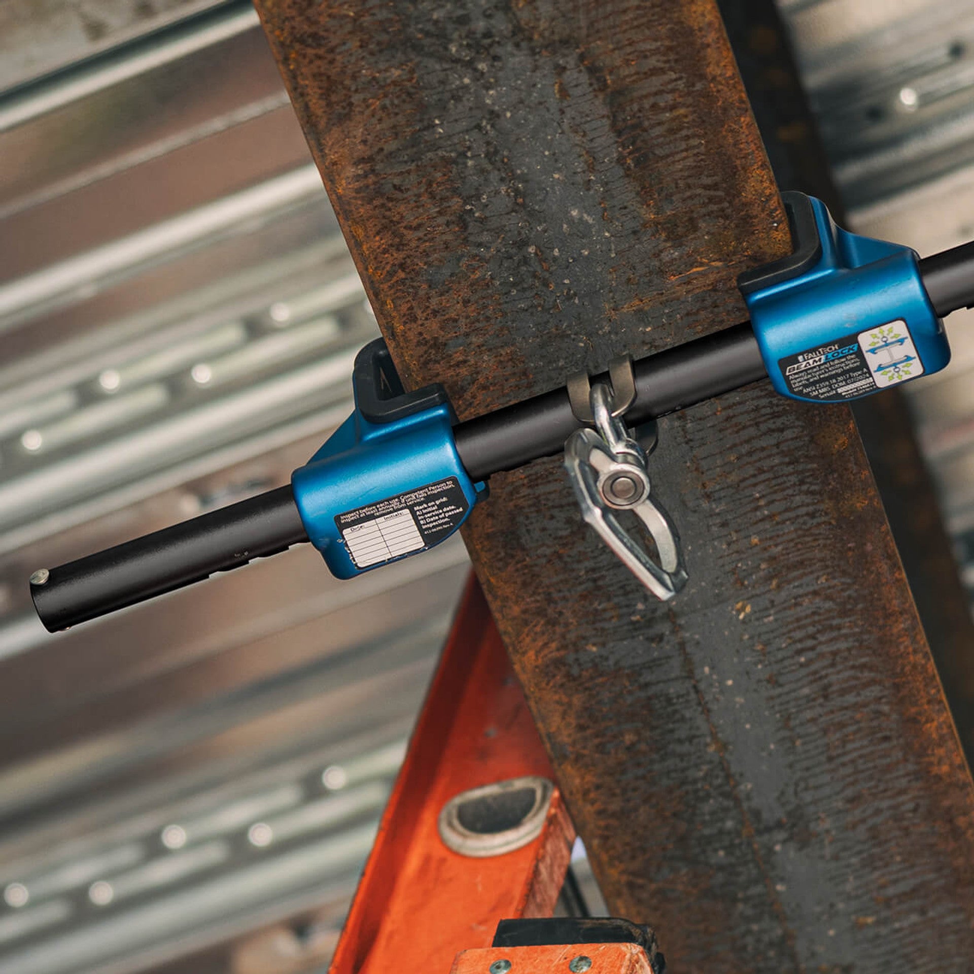 BeamLock™ Dual-Adjustment Beam Anchor, 4"–14" – 7540A14 – FallTech ...