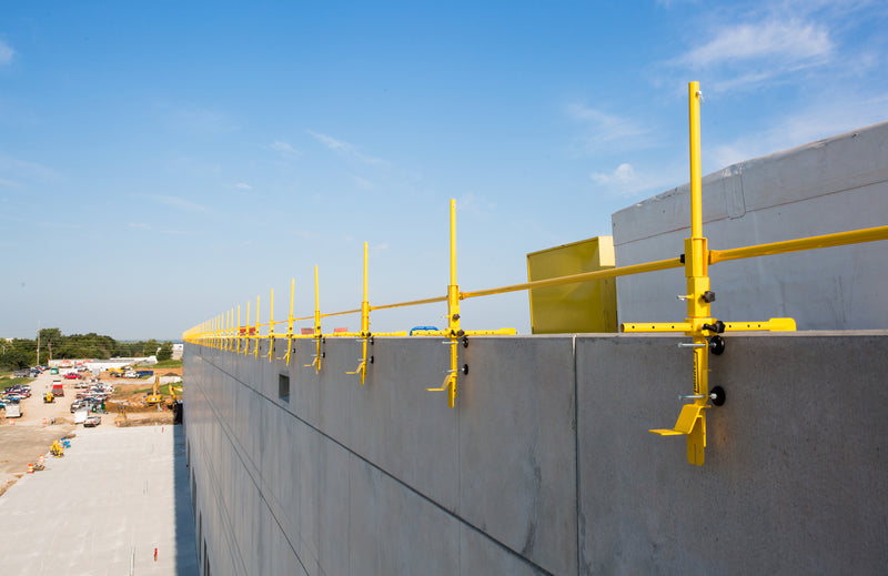 All-In-One Guardrail System Kit - 20 Rails - Leading Edge Safety