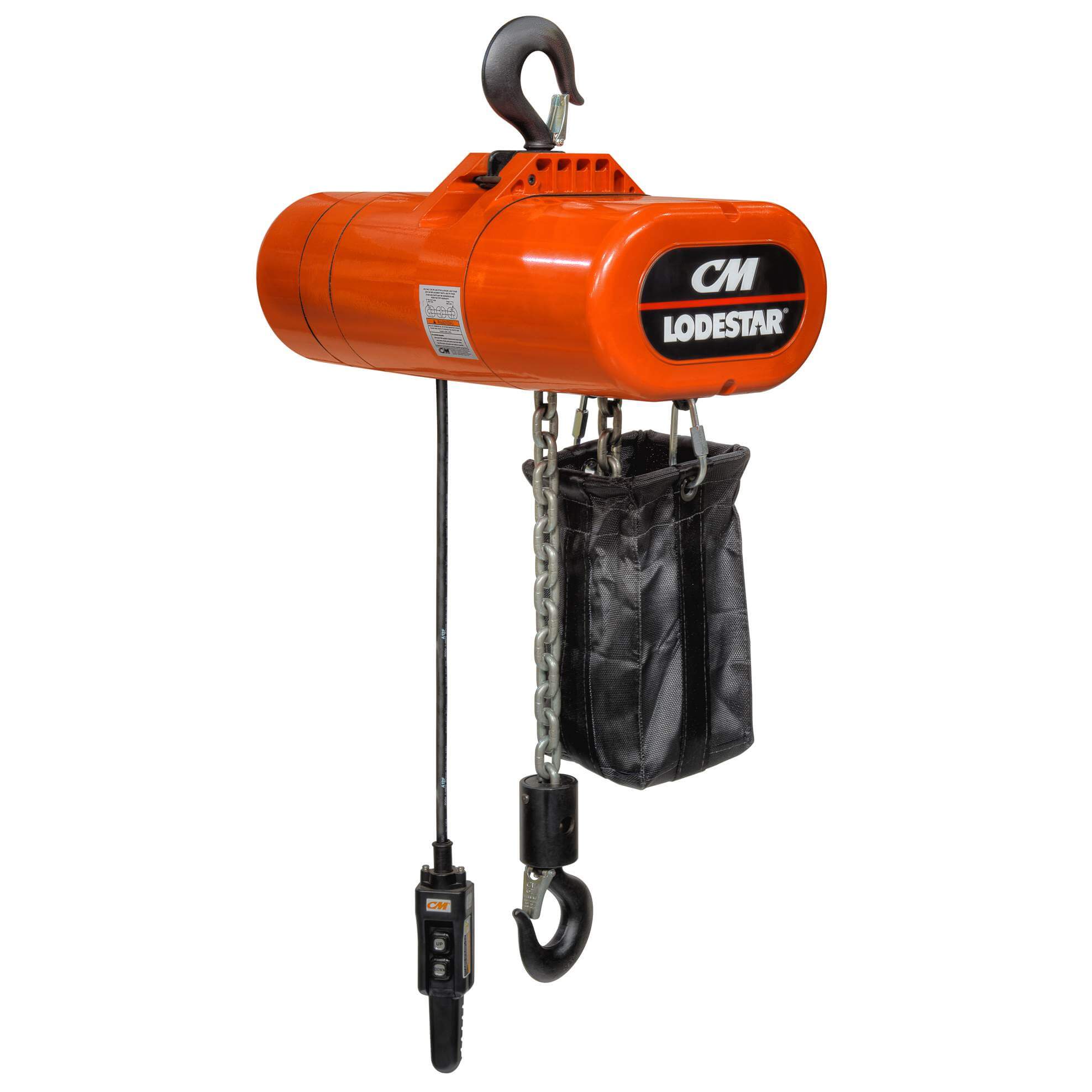 5 ton Electric Chain Hoist - CM Lodestar XL - Two Speed - 230/460v|3 P ...