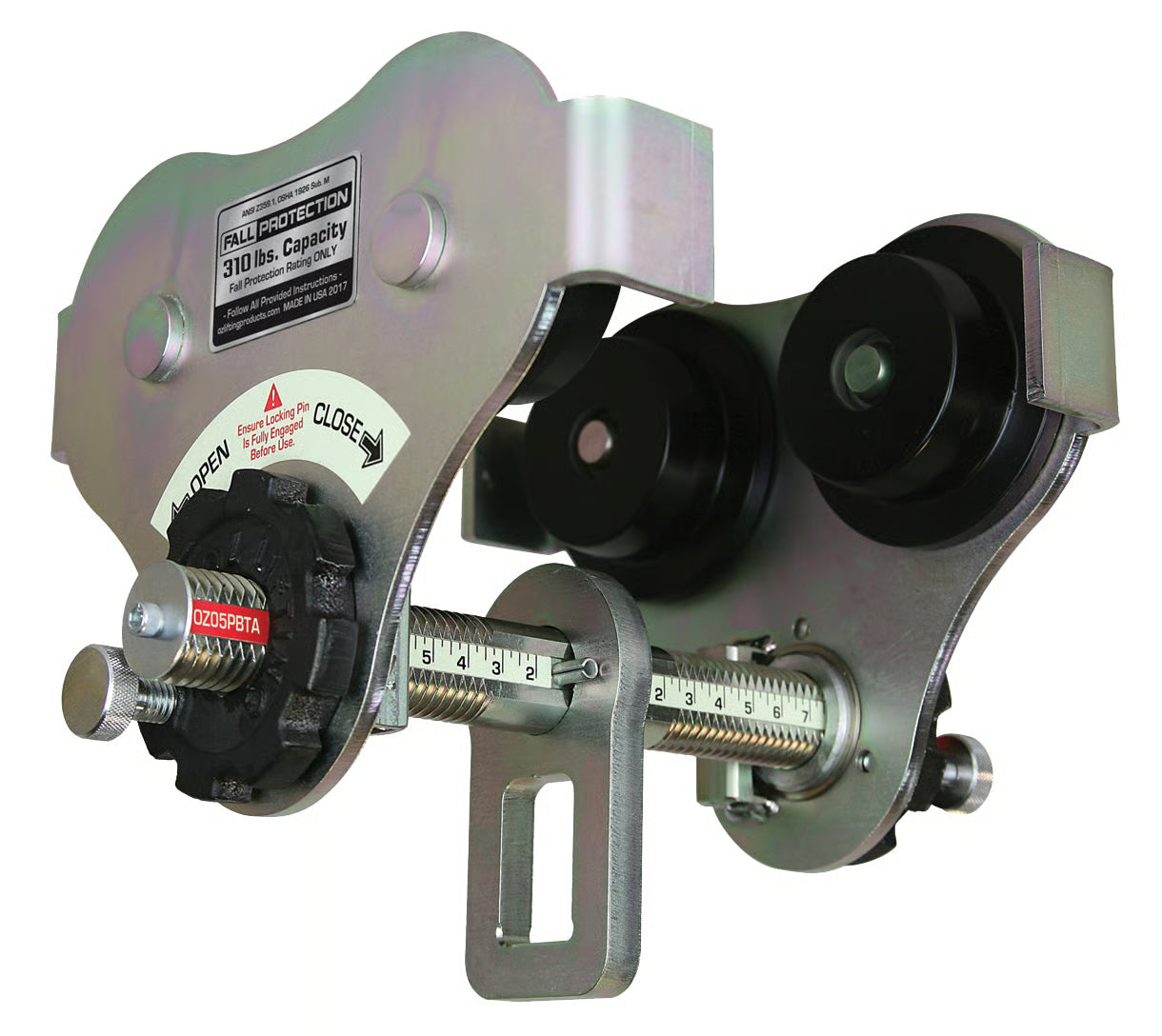 1/2 ton Push Trolley - Fall Protection - OZ Lifting – Industrial ProShop