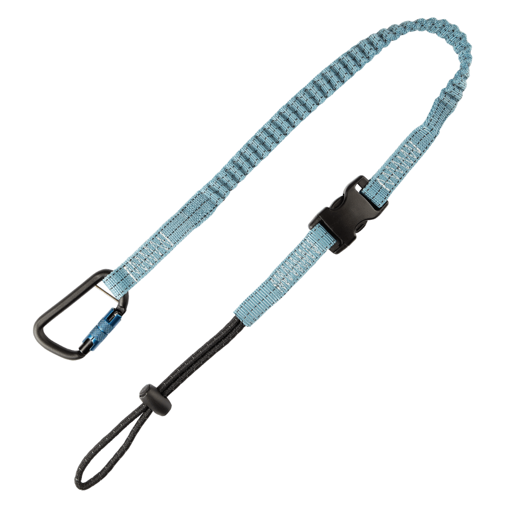 5 lb Tool Tether w/ Speed-Clip, Choke-On Cinch-Loop & Aluminum Twist-L ...