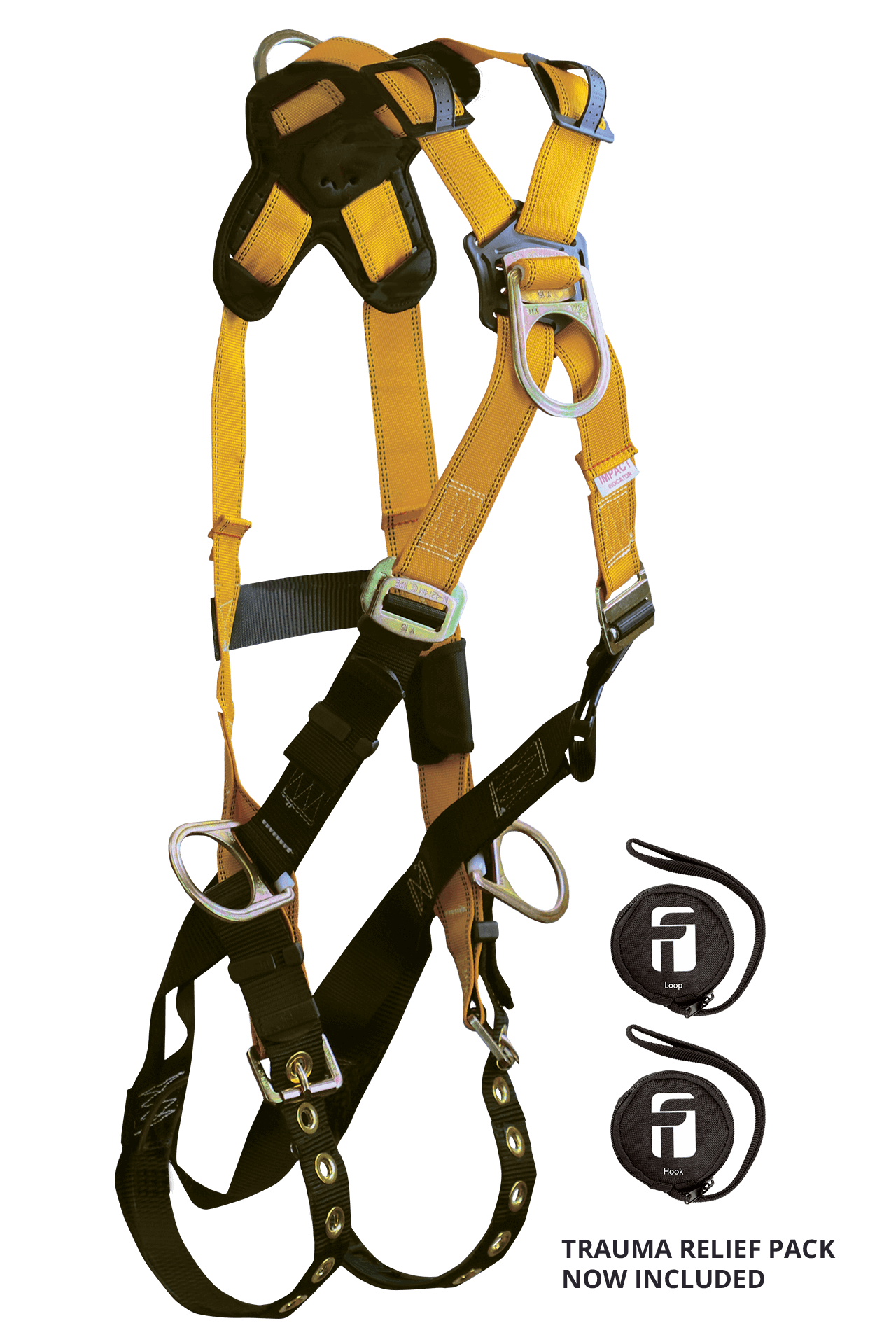 Journeyman Flex Steel, 4D Cross-over Climbing Full Body Harness ...
