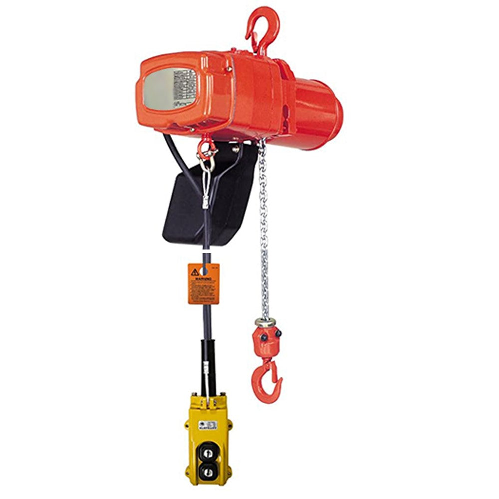 350 lbs. Capacity Electric Chain Hoist - Elephant Alpha SV- Variable S ...