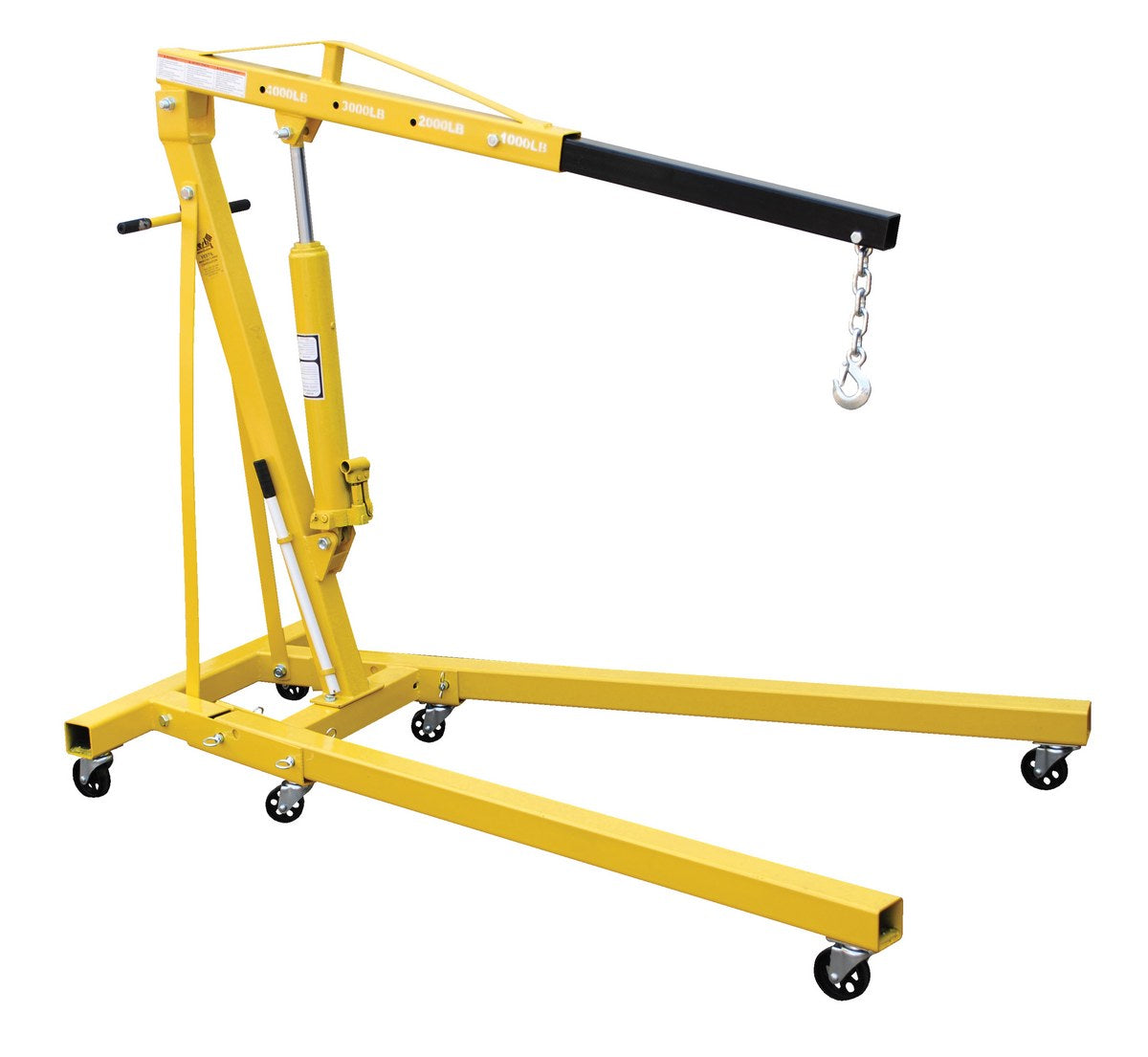 Shop Crane Engine Hoist - 4000 lbs Capacity - EHN-40-C - Vestil ...