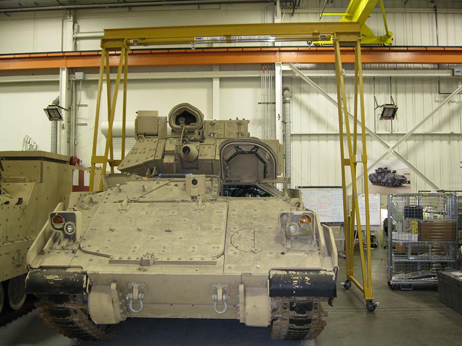 Rolling A-Frame Fall Protection, 1-Person, 40' Wide, 30' Height