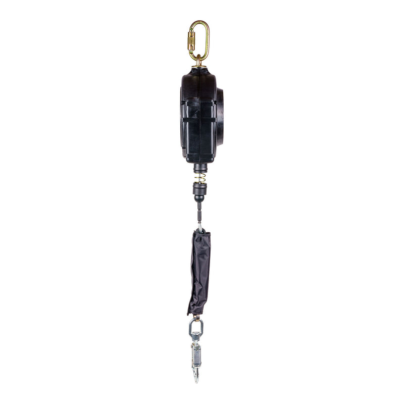 50 ft LE Self-Retracting Lifeline, Galvanized Cable w/ Snaphook - Palm