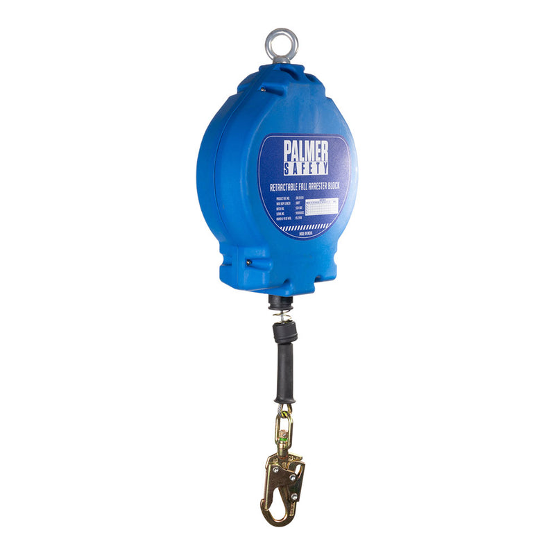 100 ft Self-Retracting Lifeline, Galvanized Cable - Palmer Safety
