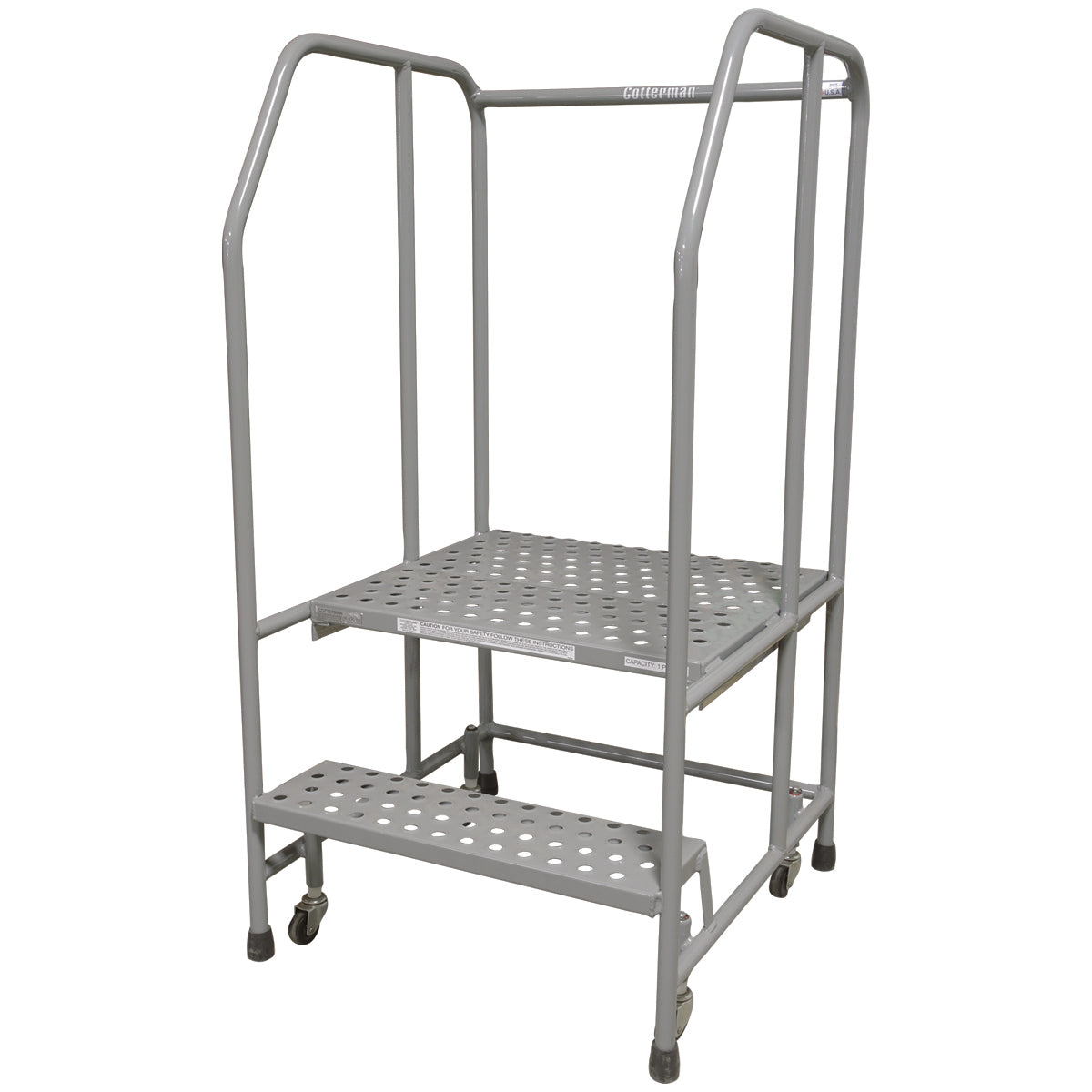 10 Step Cotterman Ladder Cotterman Workmaster Heavy Duty Rolling