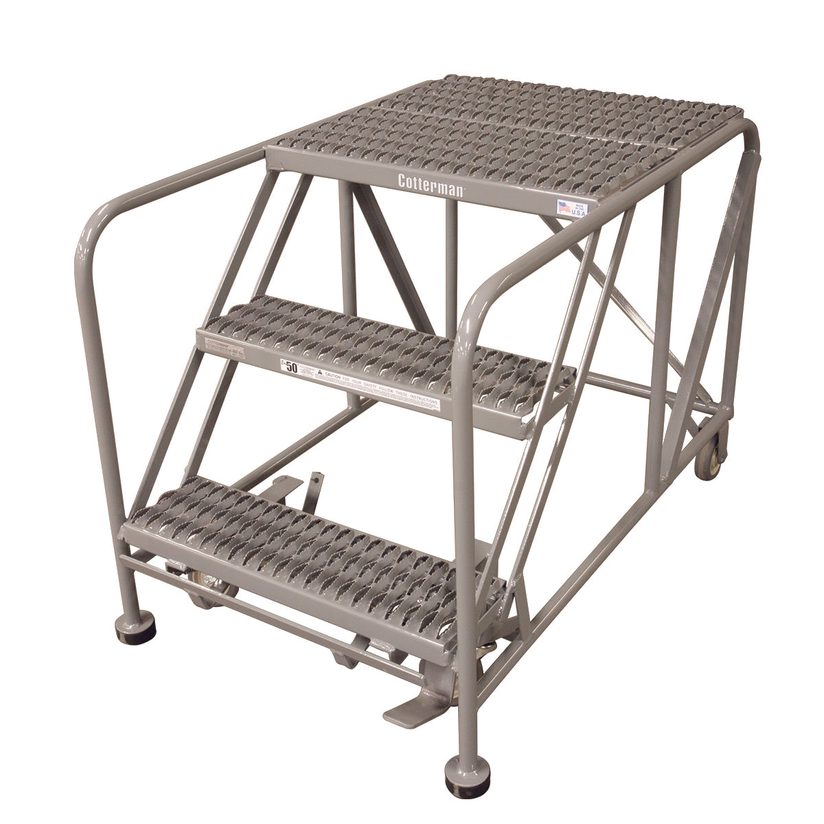 Work Platform - Series WP - 3 Step - Cotterman – Industrial ProShop