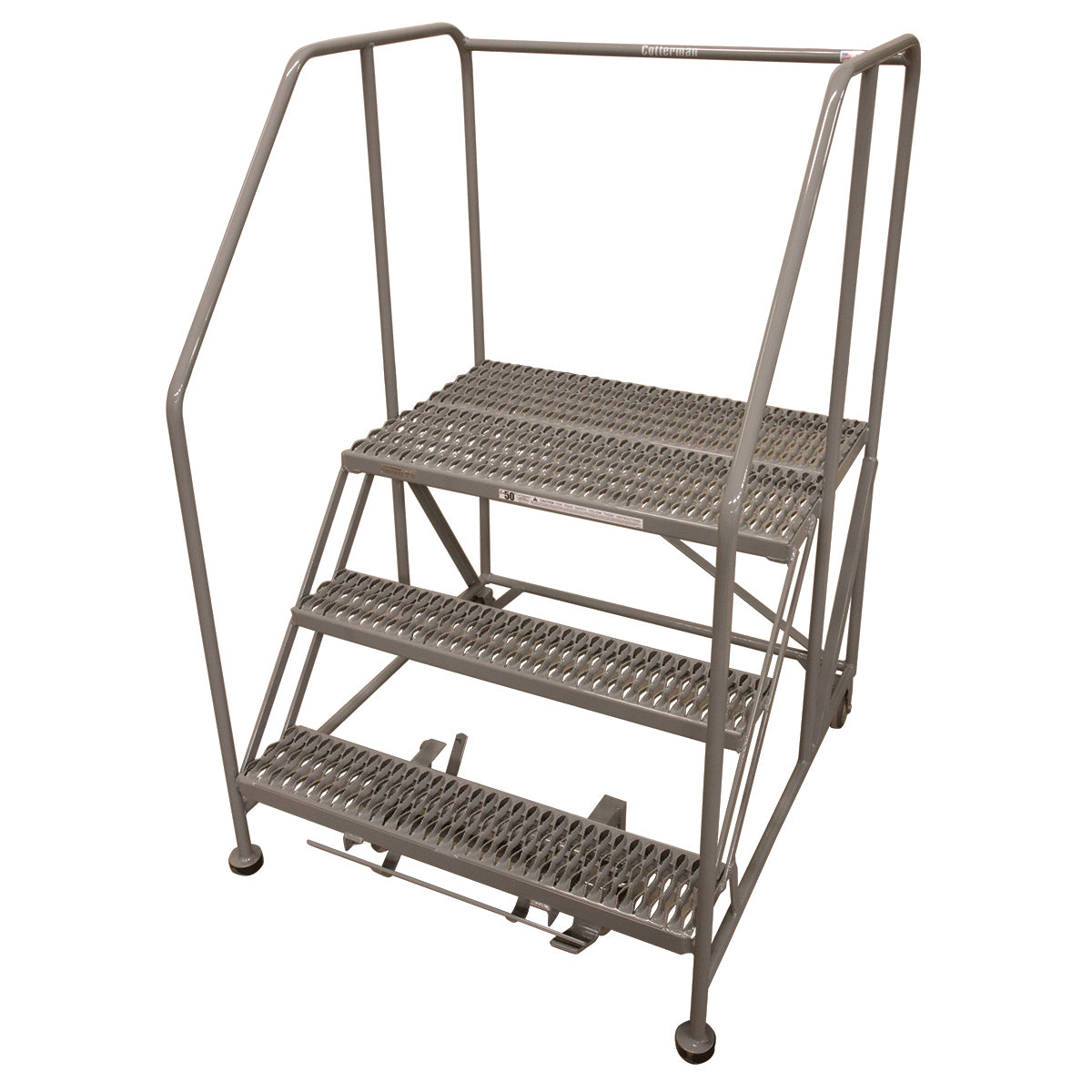 Work Platform - Series WP - 3 Step, Handrails - Cotterman – Industrial ...
