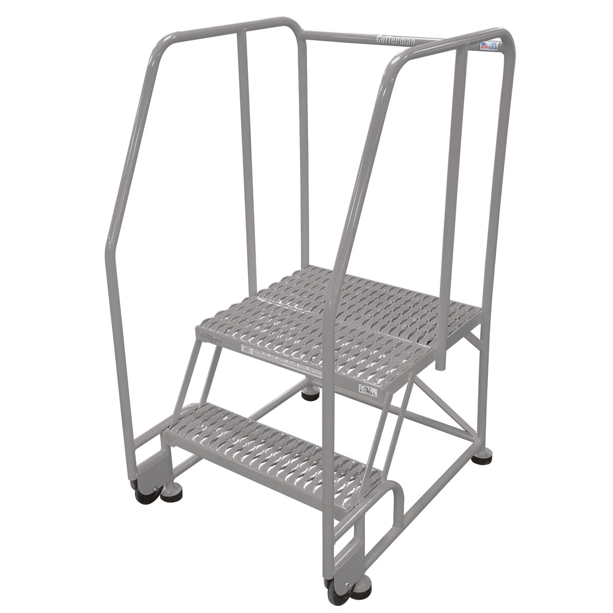 TiltNRoll Ladder - 2 Step - Cotterman – Industrial ProShop