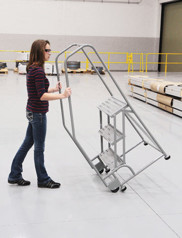 TiltNRoll Ladder - 2 Step - Cotterman